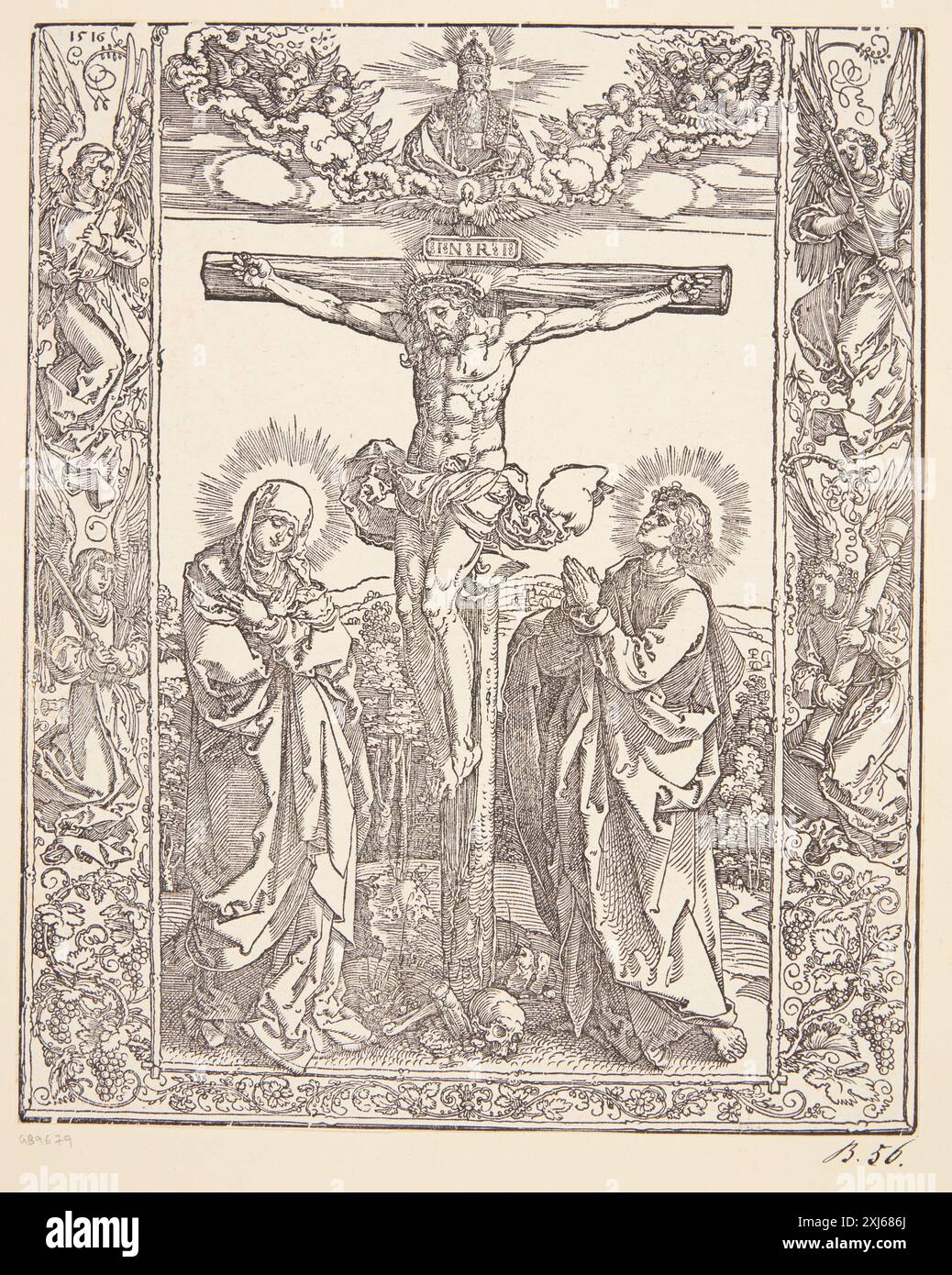 The Crucifixion Dürer, Albrecht 1471 - 1528 Holzschnitt, Print Dürer ...