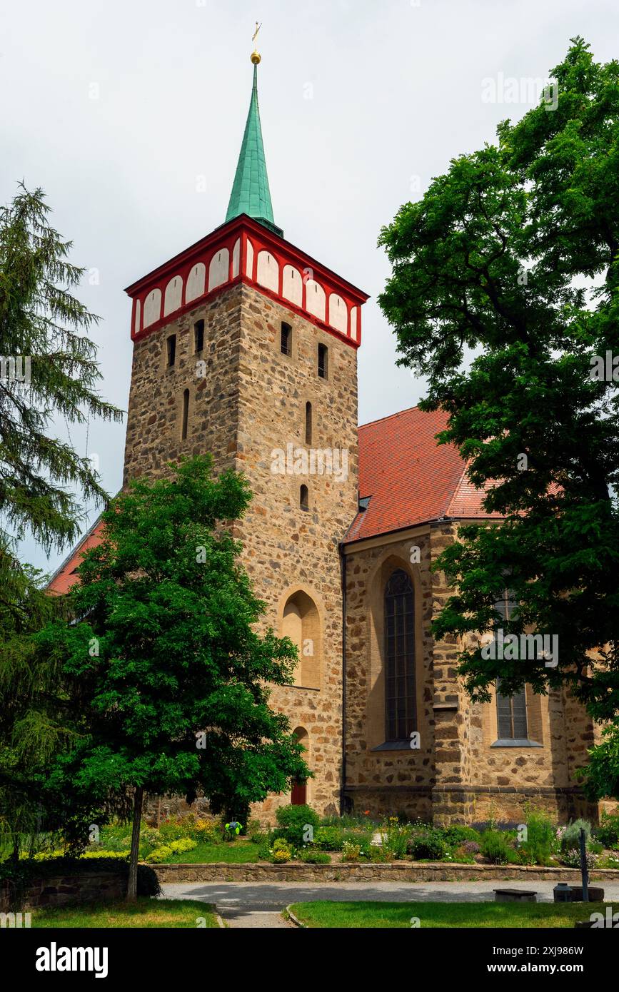 Michelskirche (Michałska cyrkej) in der Altstadt von Bautzen. Sachsen ...