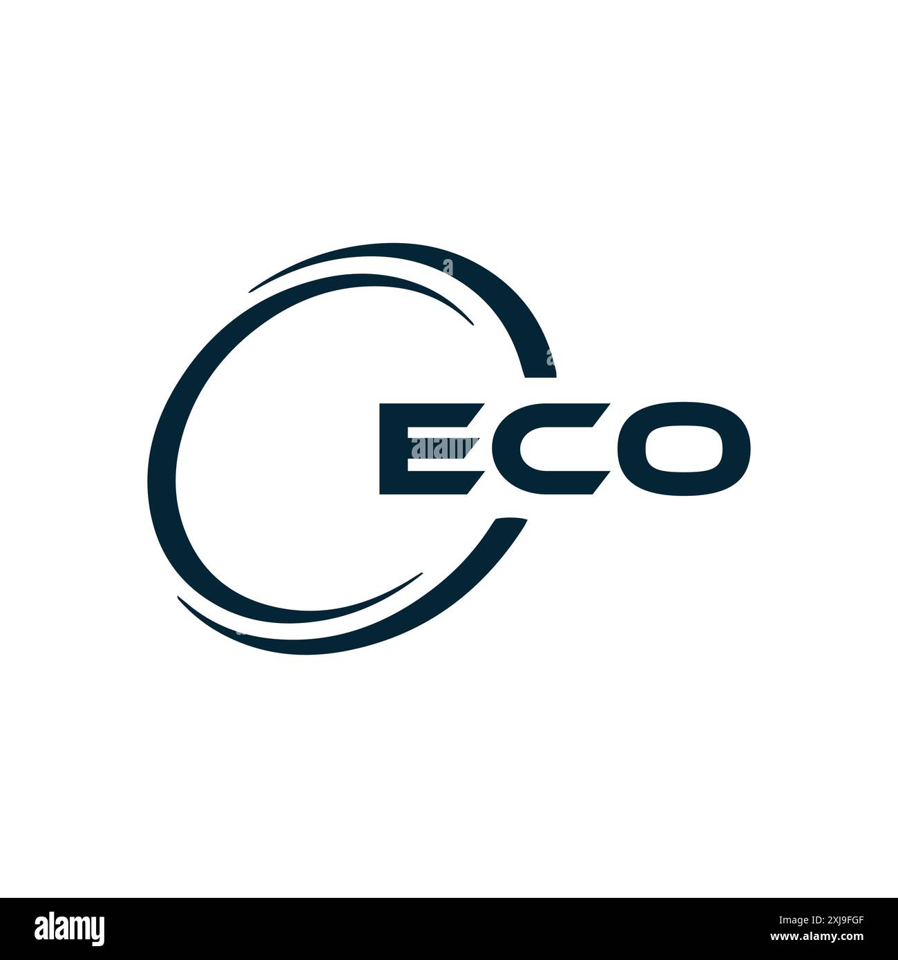 Eco logo Stock-Vektorgrafiken kaufen - Alamy