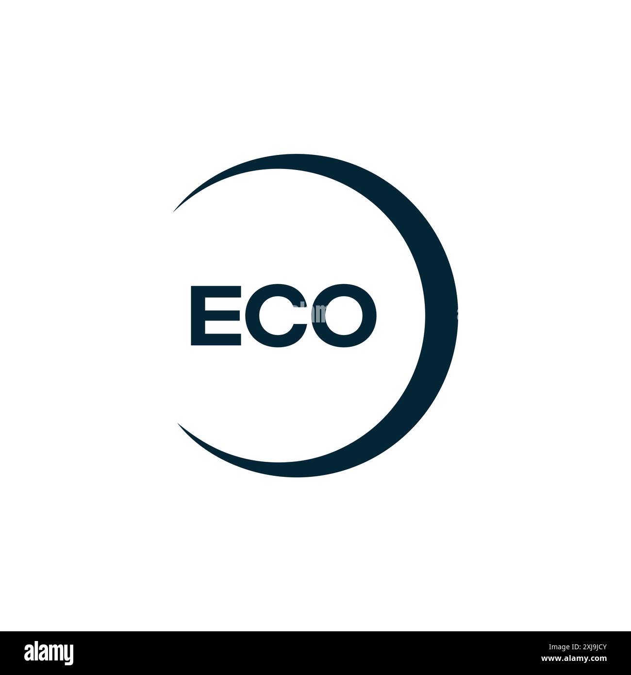 Eco logo Stock-Vektorgrafiken kaufen - Alamy