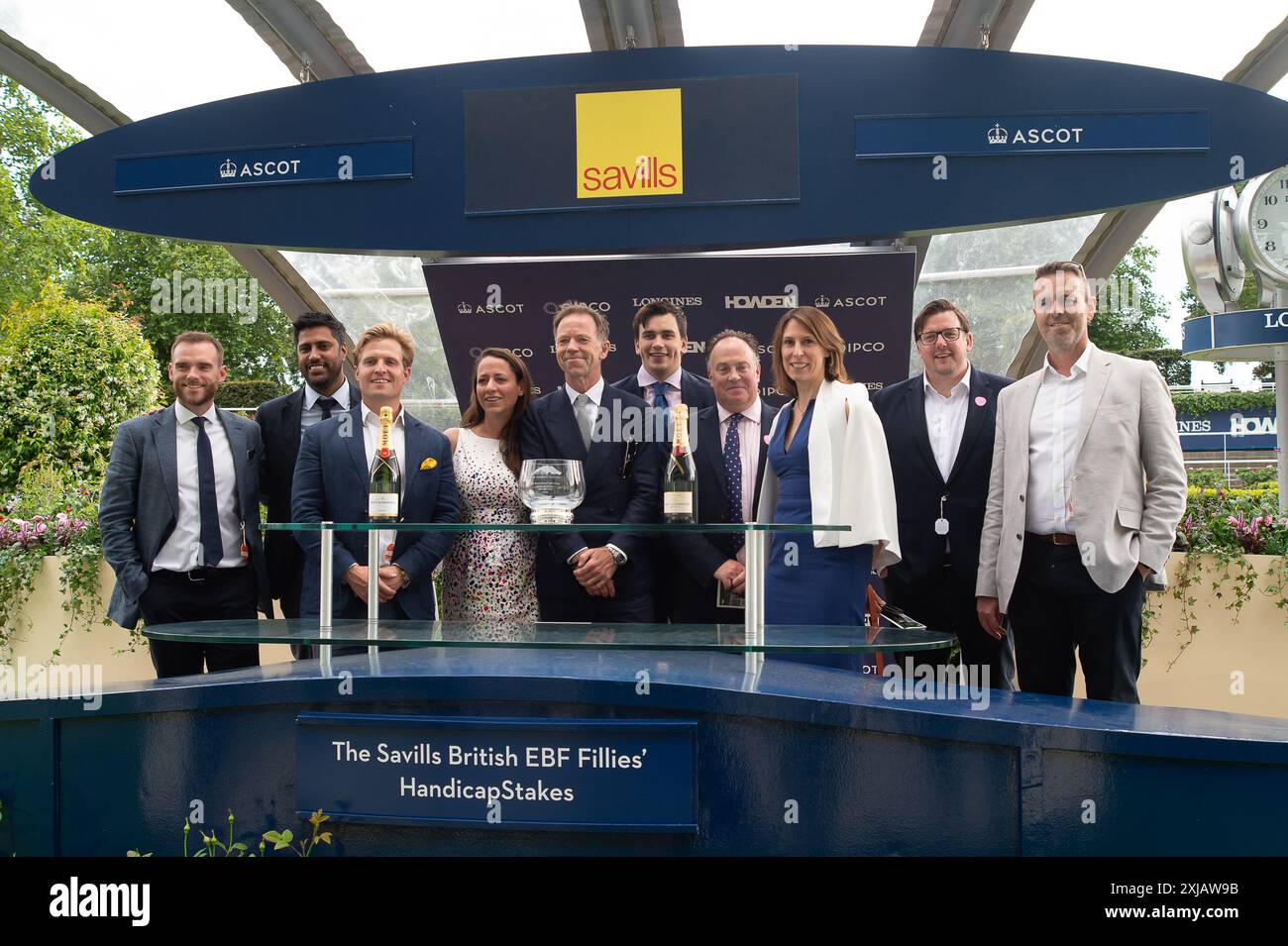 Ascot, Berkshire, Großbritannien. Juli 2024. Horse Ya Hafhd, geritten ...