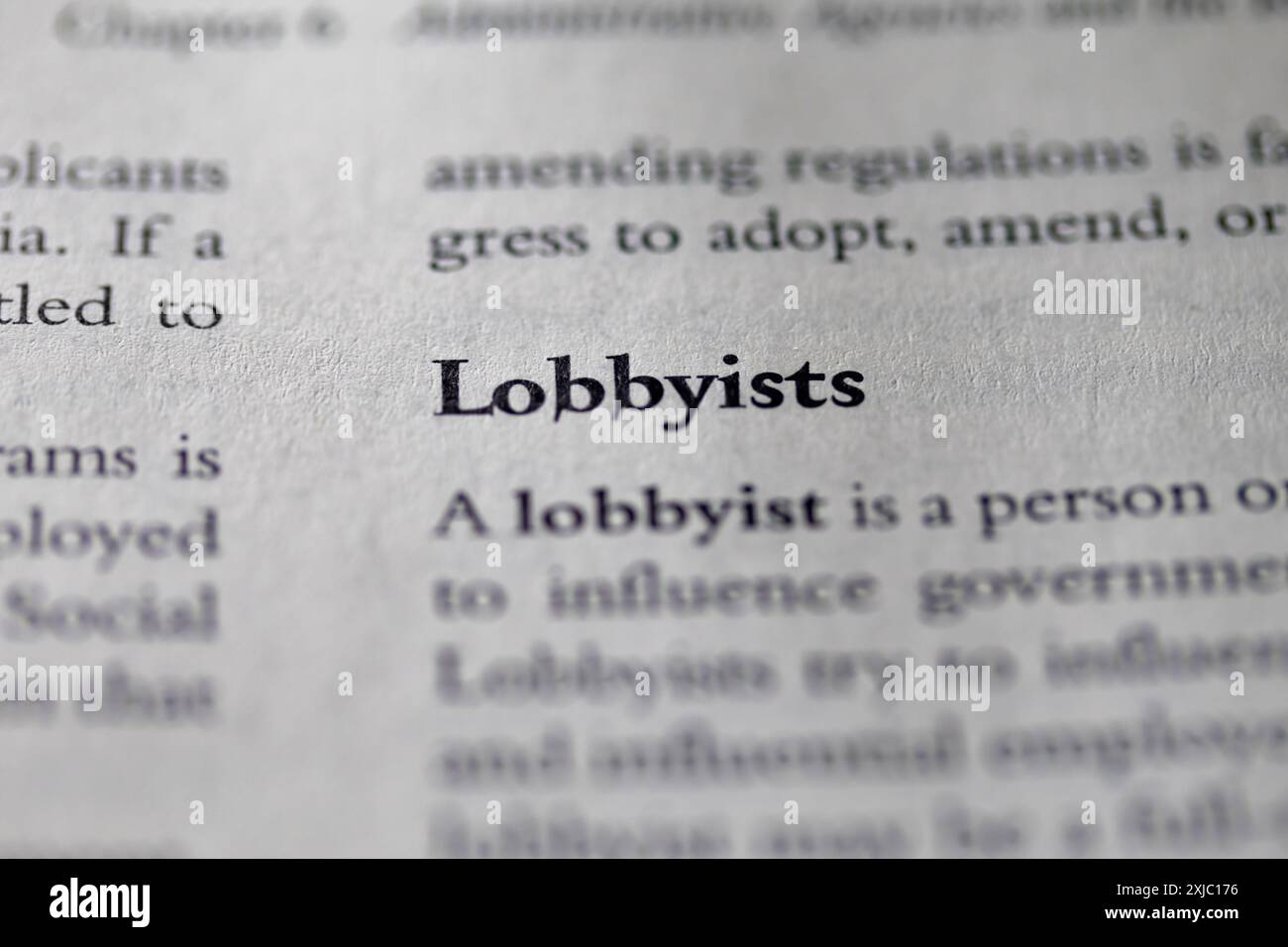 Lobbying rahmen -Fotos und -Bildmaterial in hoher Auflösung – Alamy