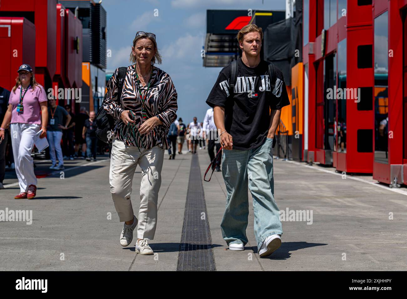 Mogyorod, Ungarn, 18. Juli 2024, Mick Schumacher, Reservefahrer des ...