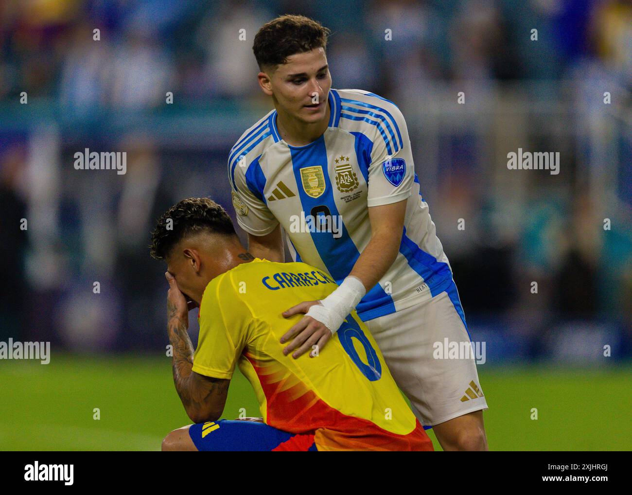 Miami, USA, 14. Juli, CONMEBOL Copa America Final 2024, Argentinien ...