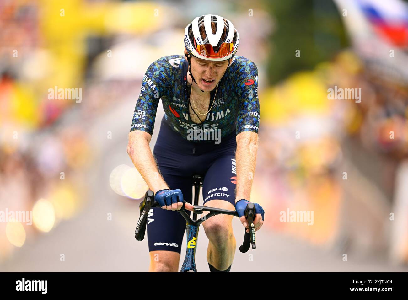 Tour de France 2024 - 111. Auflage - 19. Etappe Embrun - Isola 2000 144,6 km - 19/07/2024 ...