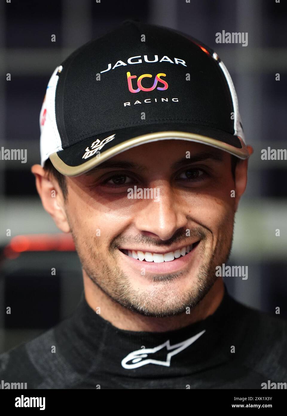 Mitch Evans von Jaguar TCS Racing am ersten Tag des Hankook London E ...