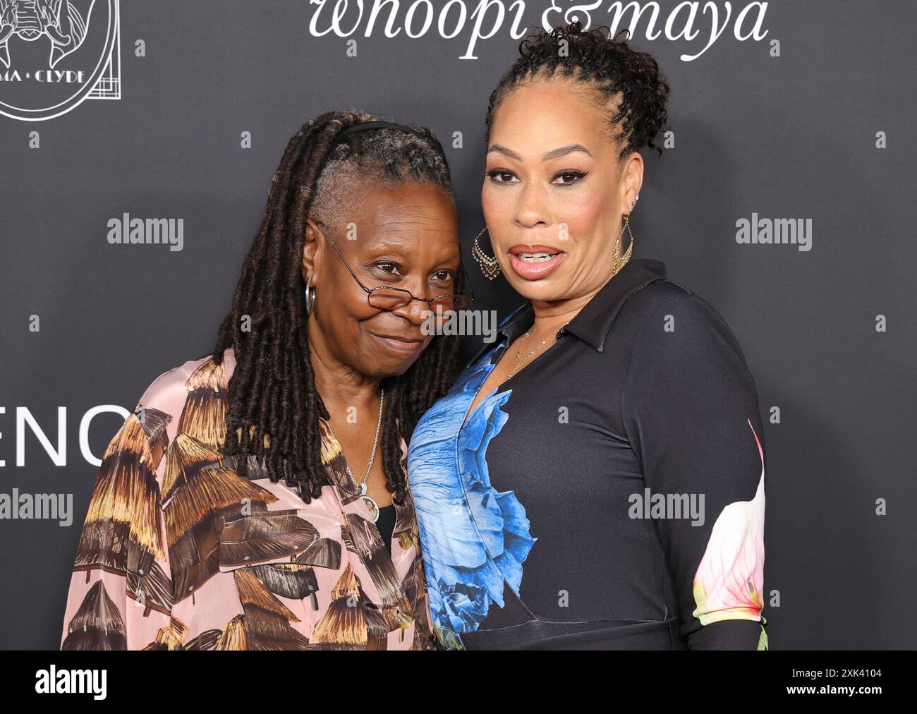 Venedig, ca. 20. Juli 2024. Whoopi Goldberg und Alex Martin Dean bei „A ...