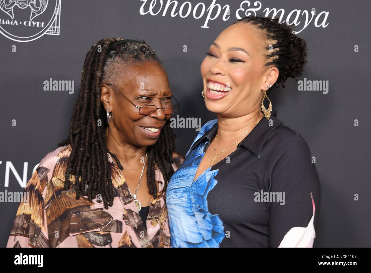Venedig, ca. 20. Juli 2024. Whoopi Goldberg und Alex Martin Dean bei „A ...