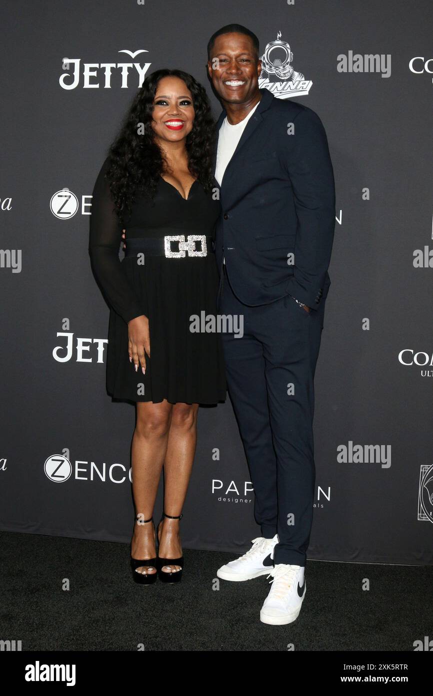 Shanice Alexander, Flex Alexander bei Ankunft für Eine NACHT MIT WHOOPI ...