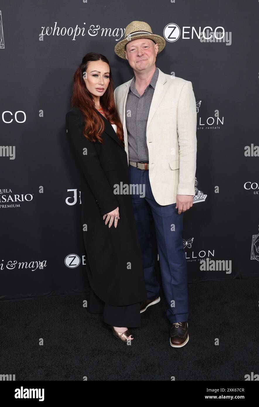 Venedig, ca. 20. Juli 2024. Natanya Ross, Nate Richert bei „A Night ...