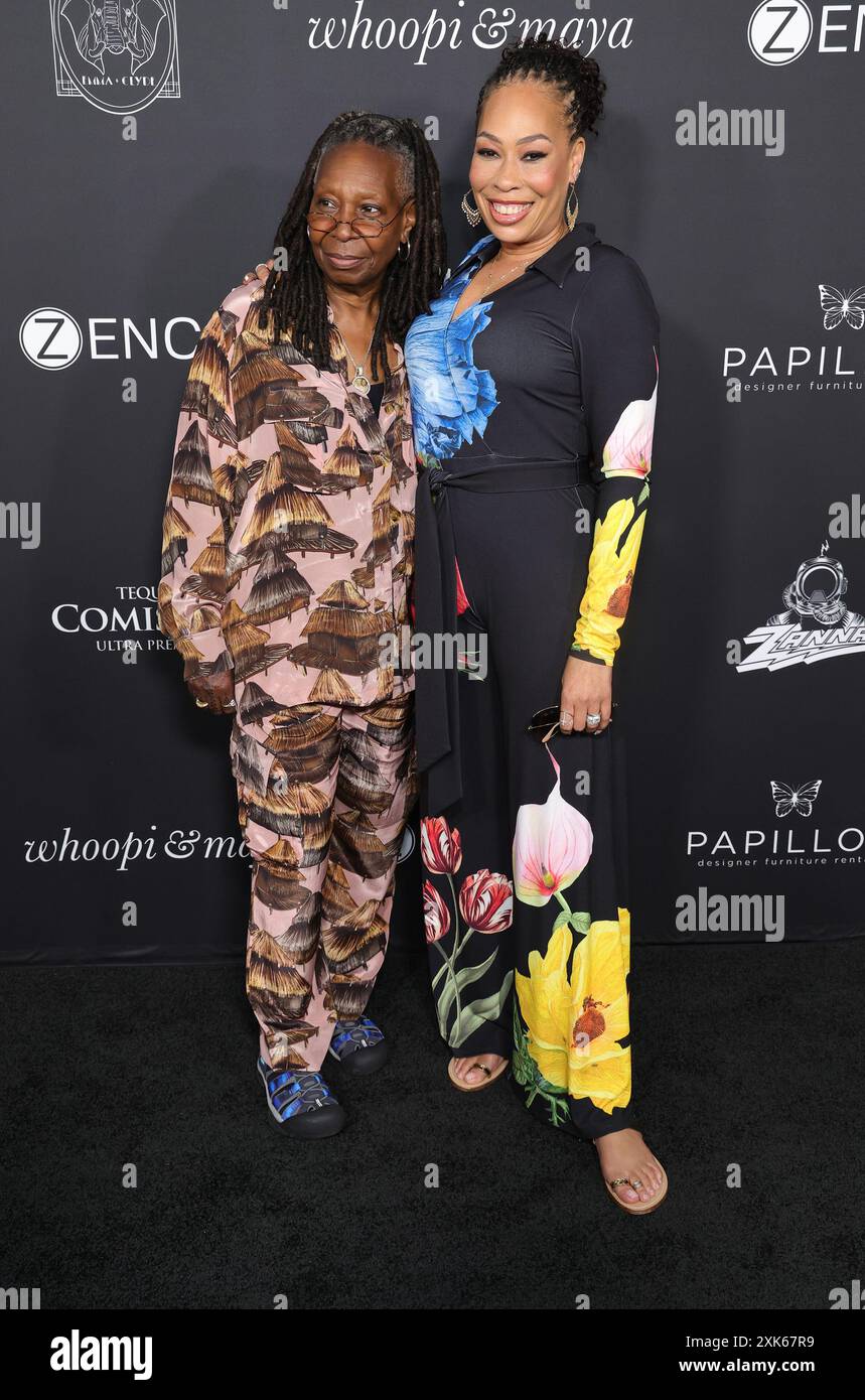 Venedig, ca. 20. Juli 2024. Whoopi Goldberg, Alex Martin Dean bei „A ...