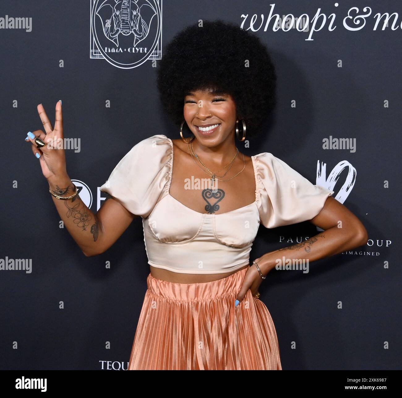 Venice Beach, Usa. Juli 2024. Syd Smiley nimmt an „A Night with Whoopi ...