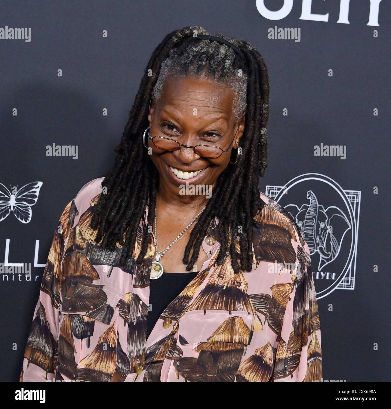 Venice Beach, Usa. Juli 2024. Whoopi Goldberg nimmt an einem Abend mit ...