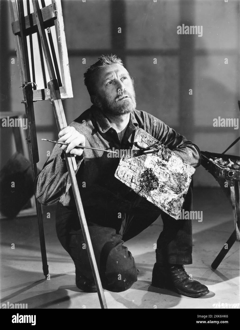 A Publicity Portrait von KIRK DOUGLAS als VINCENT VAN GOGH in LUEST FOR ...