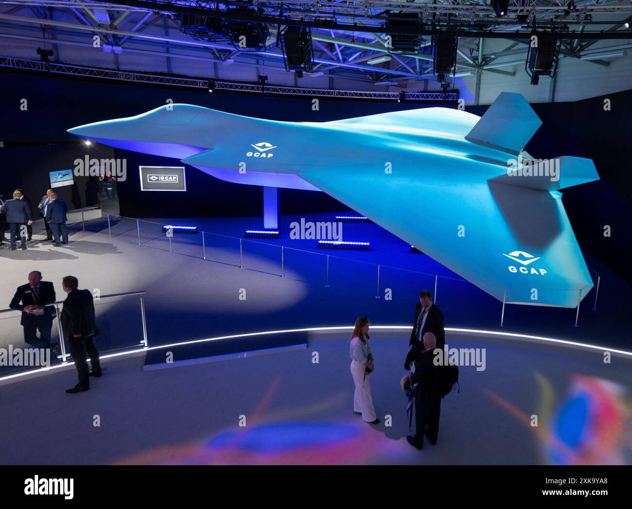 Farnborough, England, Großbritannien. Juli 2024. Die Farnborough ...