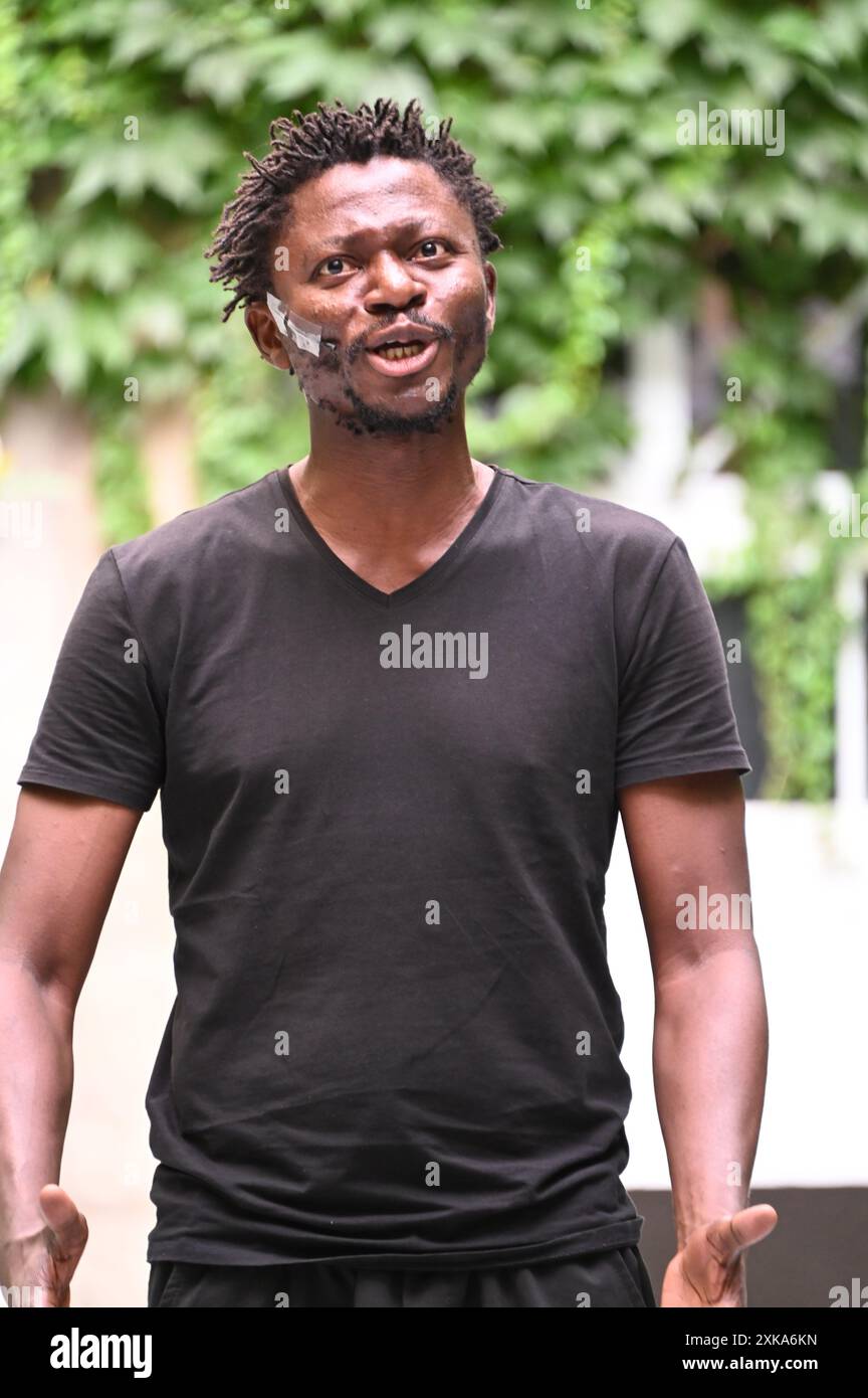 Festival d’Avignon 2024 'Trace...', eine Show von Michael Disanka und ...