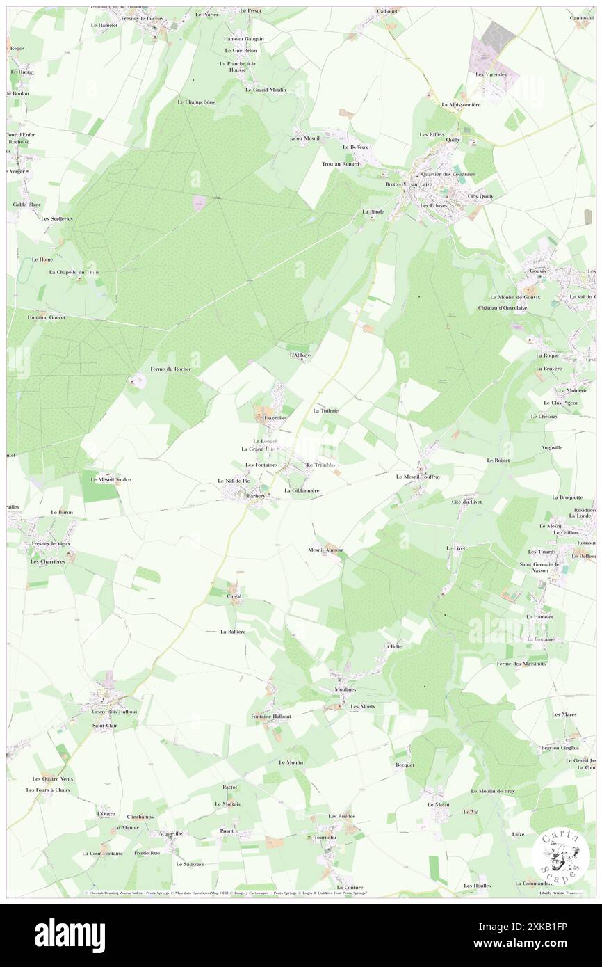 Barbery, Calvados, FR, Frankreich, Normandie, n 49 0' 35'', S 0 21' 12 ...