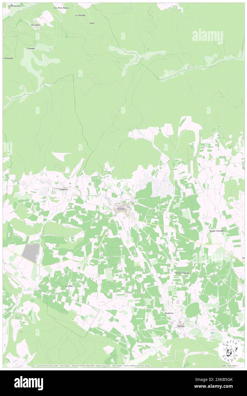 Cucuron, Vaucluse, FR, Frankreich, Provence-Alpes-Côte d'Azur, n 43 46 ...