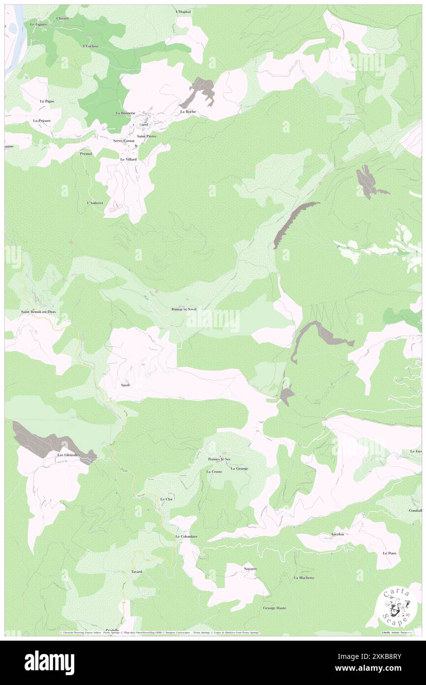 Commune de Rimon-et-Savel, FR, Frankreich, Auvergne-Rhône-Alpes, N 44 ...