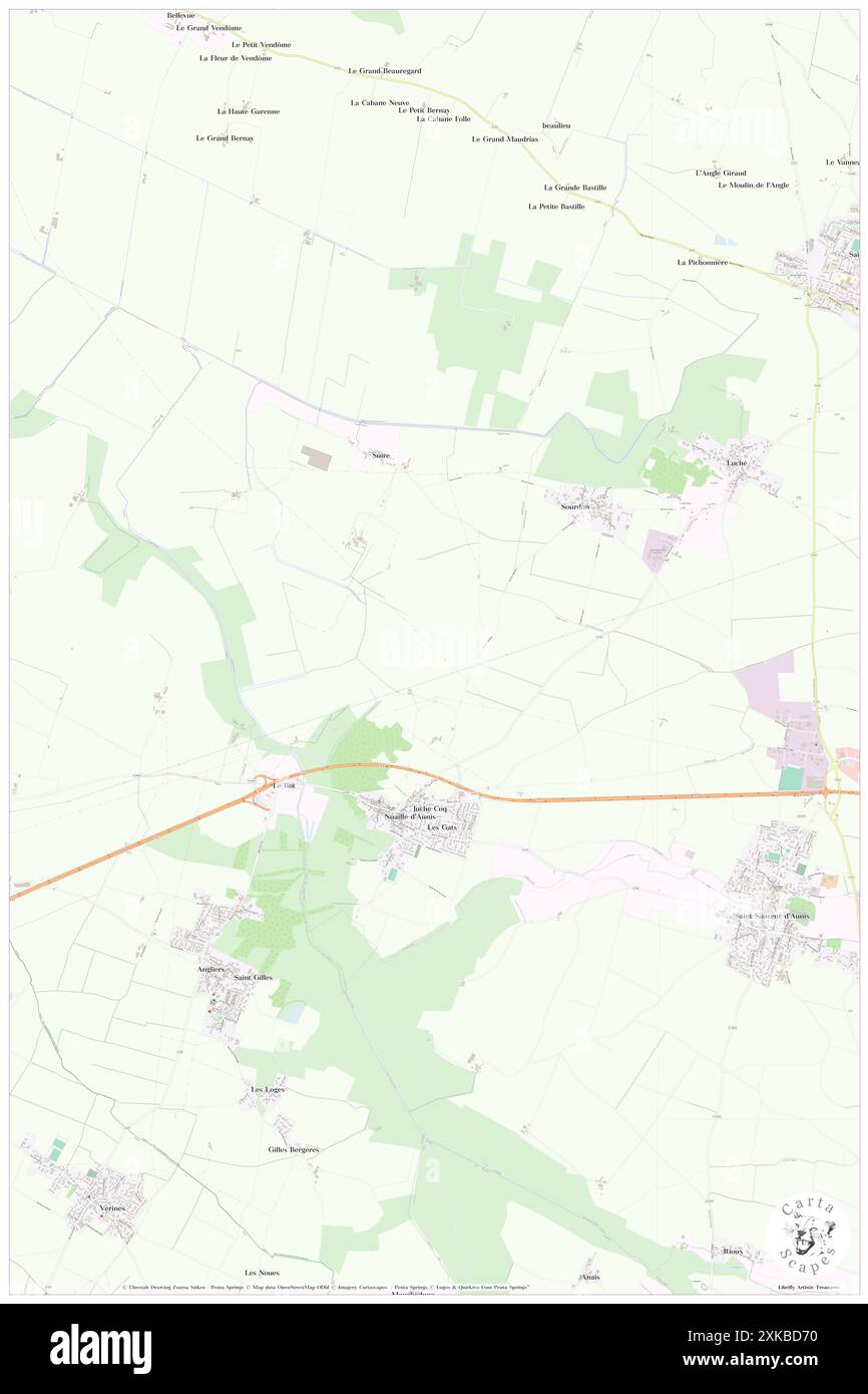 Nuaille-d'Aunis, Charente-Maritime, FR, Frankreich, Nouvelle-Aquitaine ...