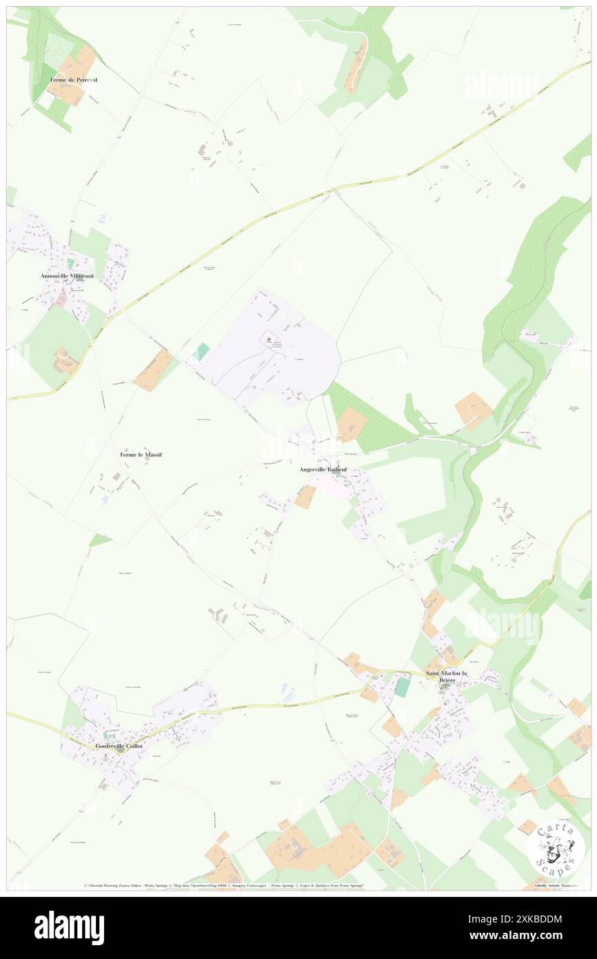 Angerville-Bailleul, seine-Maritime, FR, Frankreich, Normandie, n 49 40 ...