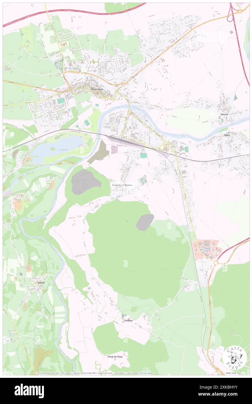 Gourdan-Polignan, Upper Garonne, FR, Frankreich, Occitanie, n 43 4' 40 ...