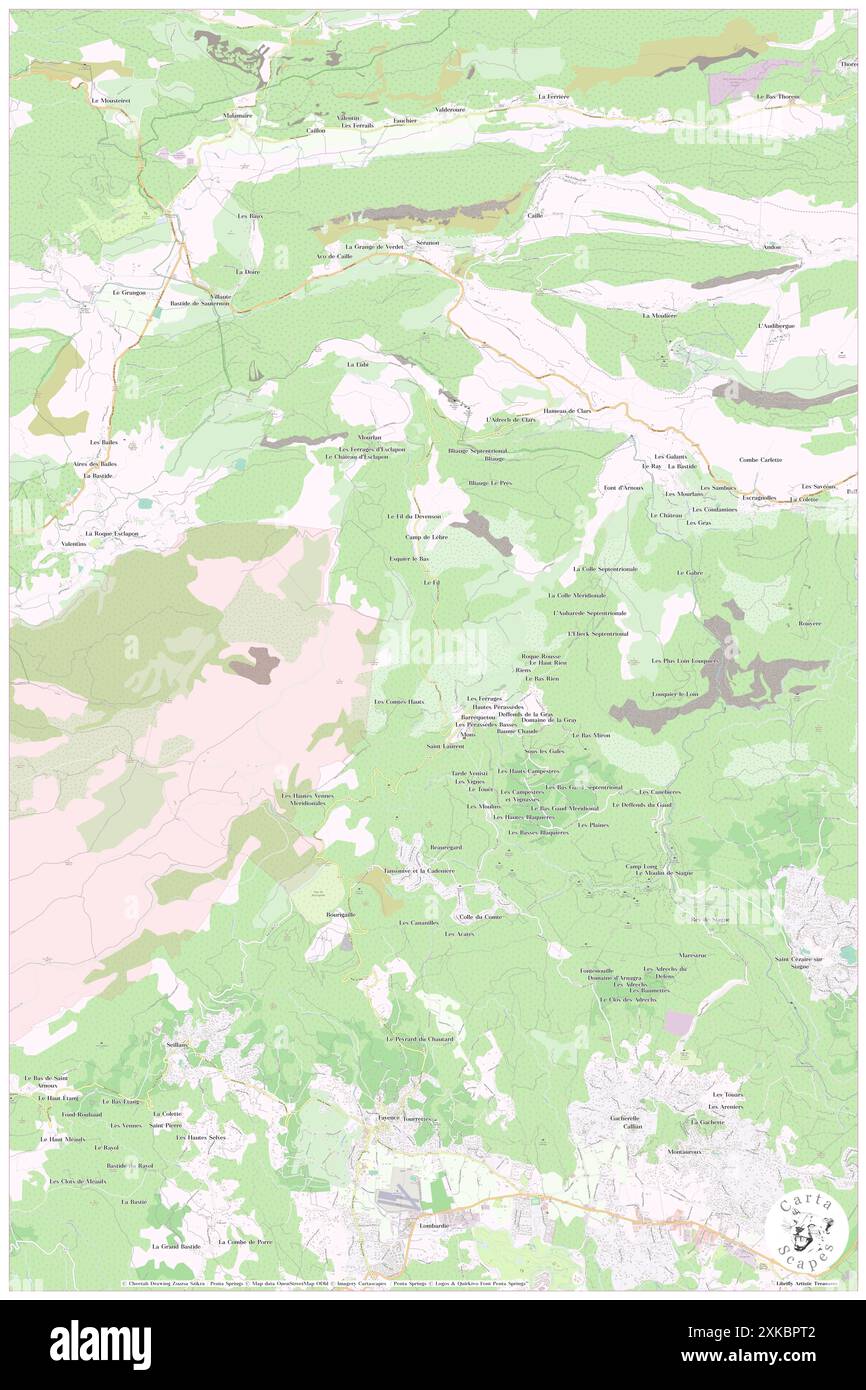 Mons, Var, FR, Frankreich, Provence-Alpes-Côte d'Azur, n 43 41' 29'', N ...