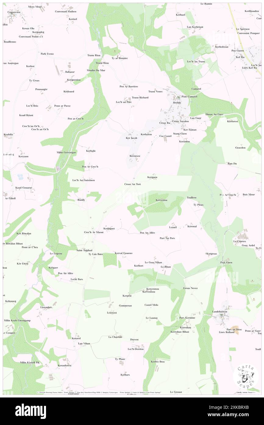 Brelidy, Côtes-d'Armor, FR, Frankreich, Bretagne, n 48 39' 33'', S 3 13 ...