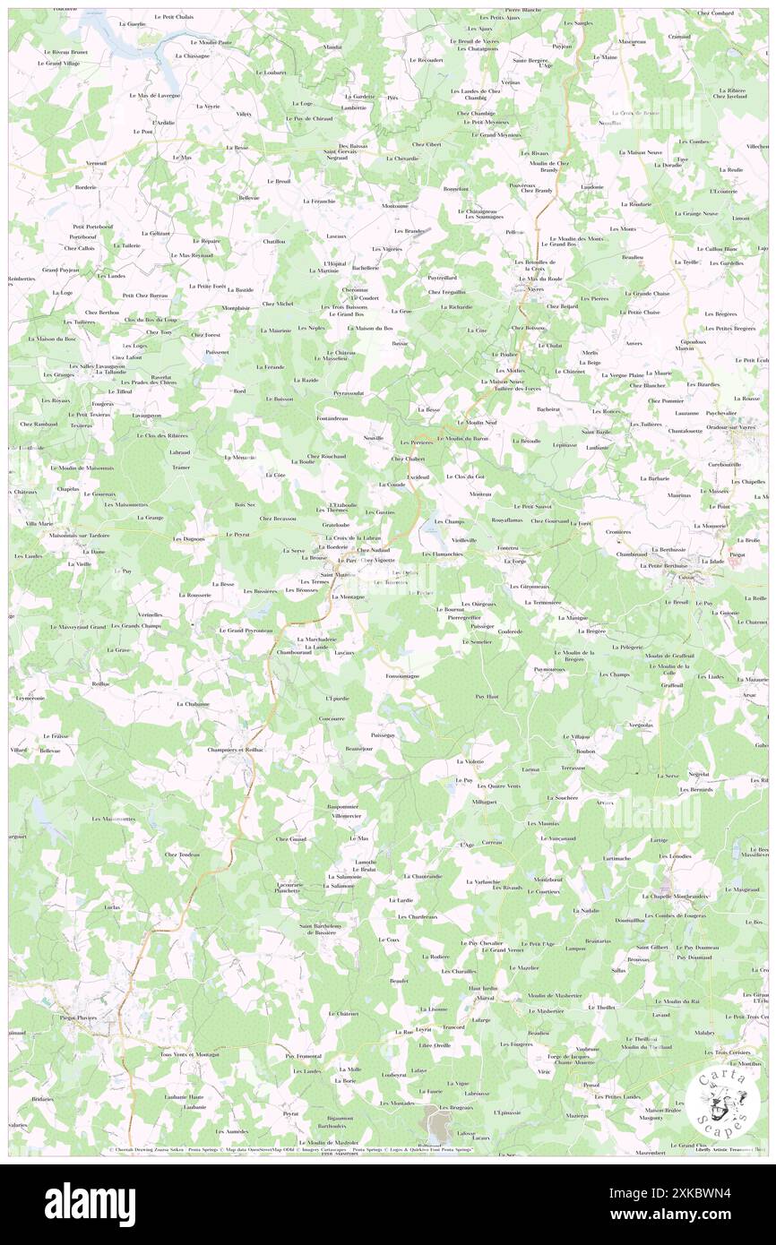 Saint-Mathieu, Haute-Vienne, FR, Frankreich, Nouvelle-Aquitaine, n 45 ...