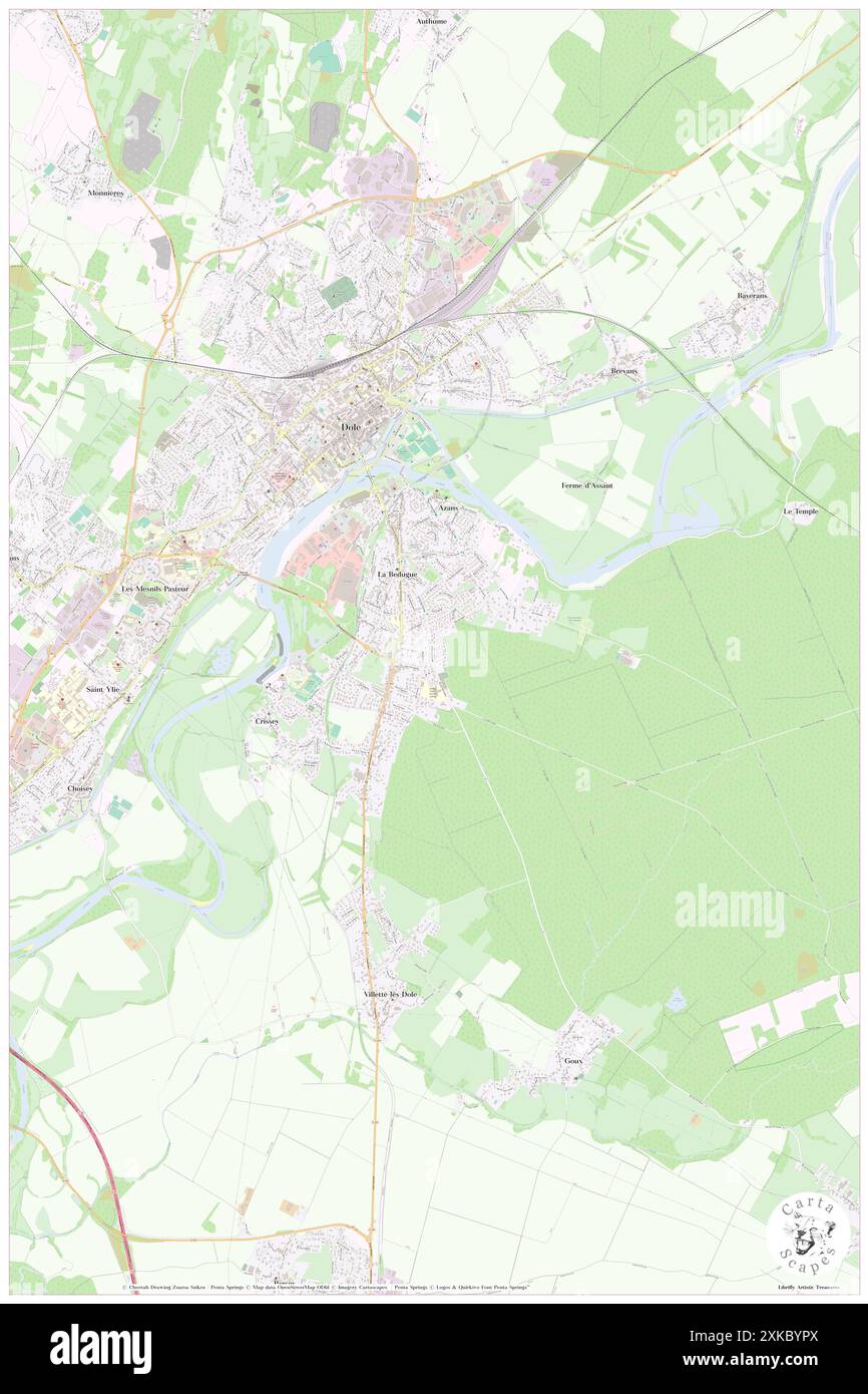 Dole, Jura, FR, Frankreich, Bourgogne-Franche-Comté, n 47 5' 31'', N 5 ...
