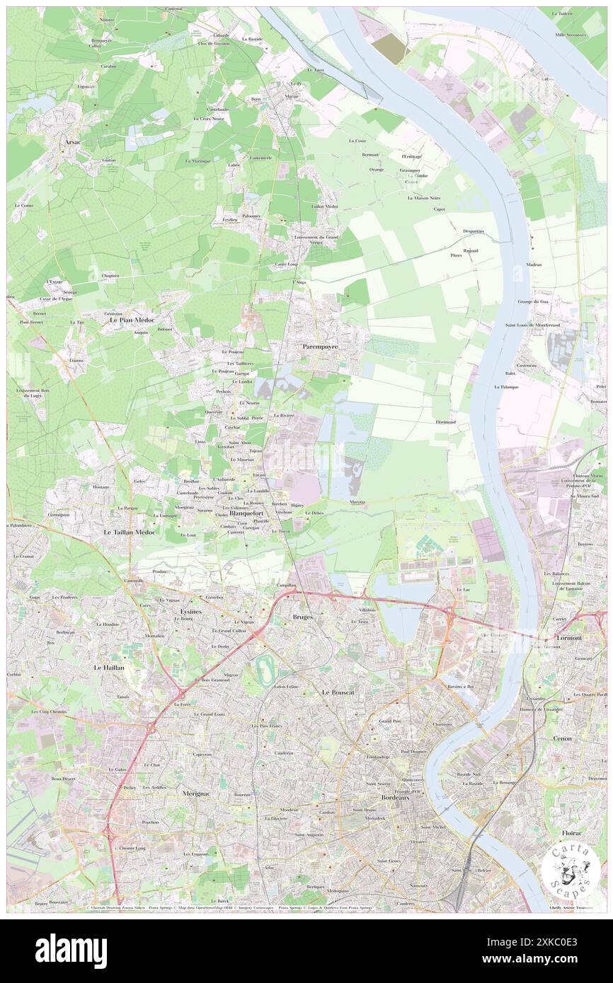 Blanquefort, Gironde, FR, Frankreich, Nouvelle-Aquitaine, n 44 54' 38 ...