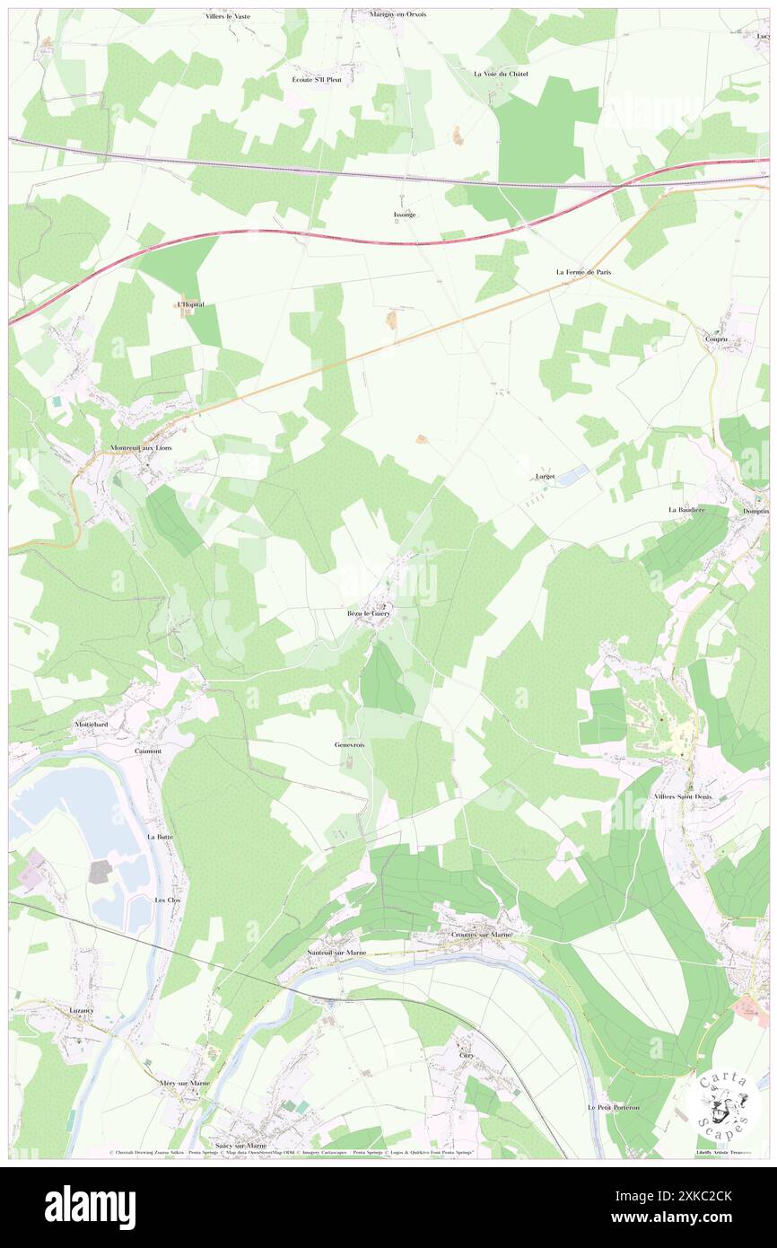 Bezu-le-Guery, Aisne, FR, Frankreich, Hauts-de-France, n 49 0' 28'', N ...