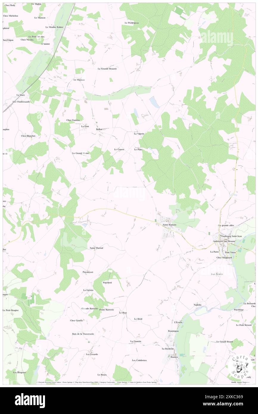 Saint-Romain, Charente, FR, Frankreich, Nouvelle-Aquitaine, n 45 16' 34 ...