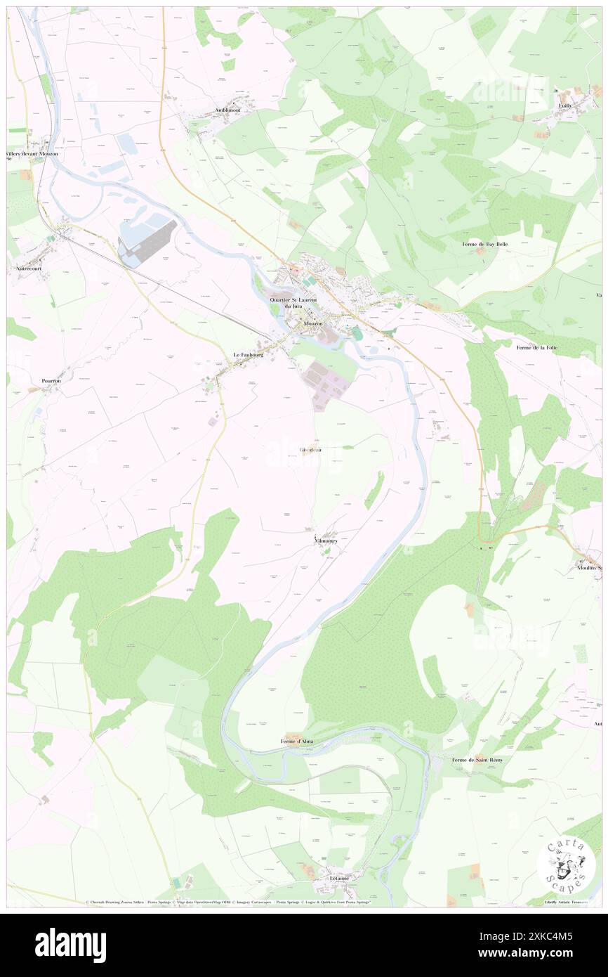 Mouzon, Ardennes, FR, Frankreich, Grand Est, n 49 36' 21'', N 5 4' 32 ...