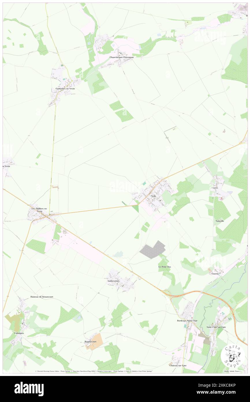 Vesly, Eure, FR, Frankreich, Normandie, n 49 14' 32''', N 1 39' 9 ...