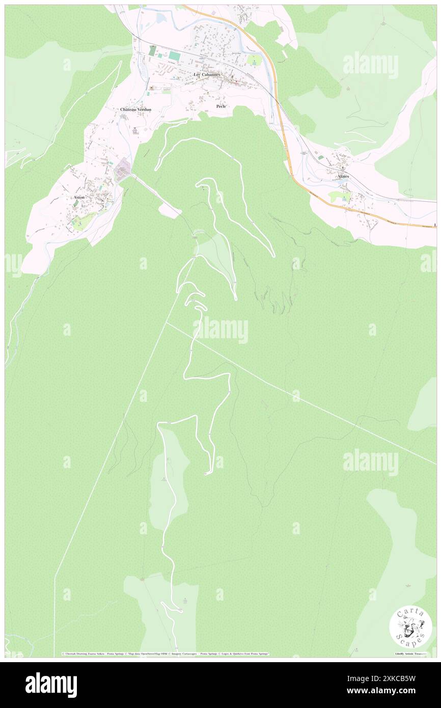PECH, Ariège, FR, Frankreich, Occitanie, n 42 46' 58''', N 1 41' 11 ...