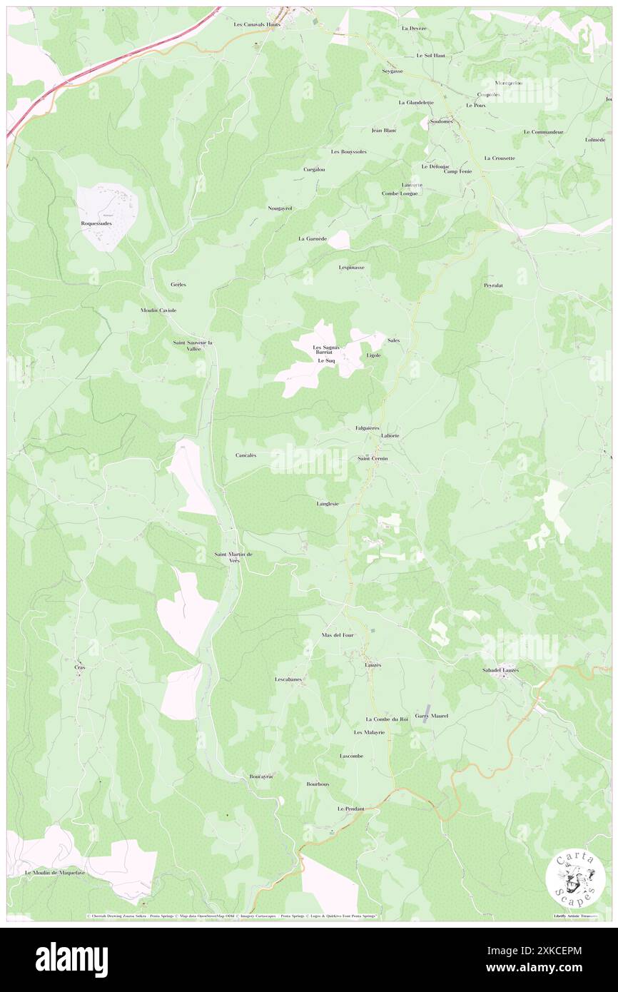 Commune des Pechs du Vers, Lot, FR, Frankreich, Occitanie, n 44 35' 30 ...
