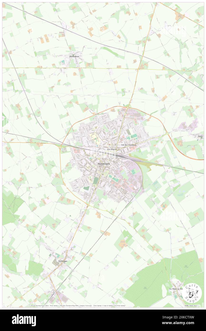 Hazebrouck, Nord, FR, Frankreich, Hauts-de-France, n 50 43' 27'', N 2 ...