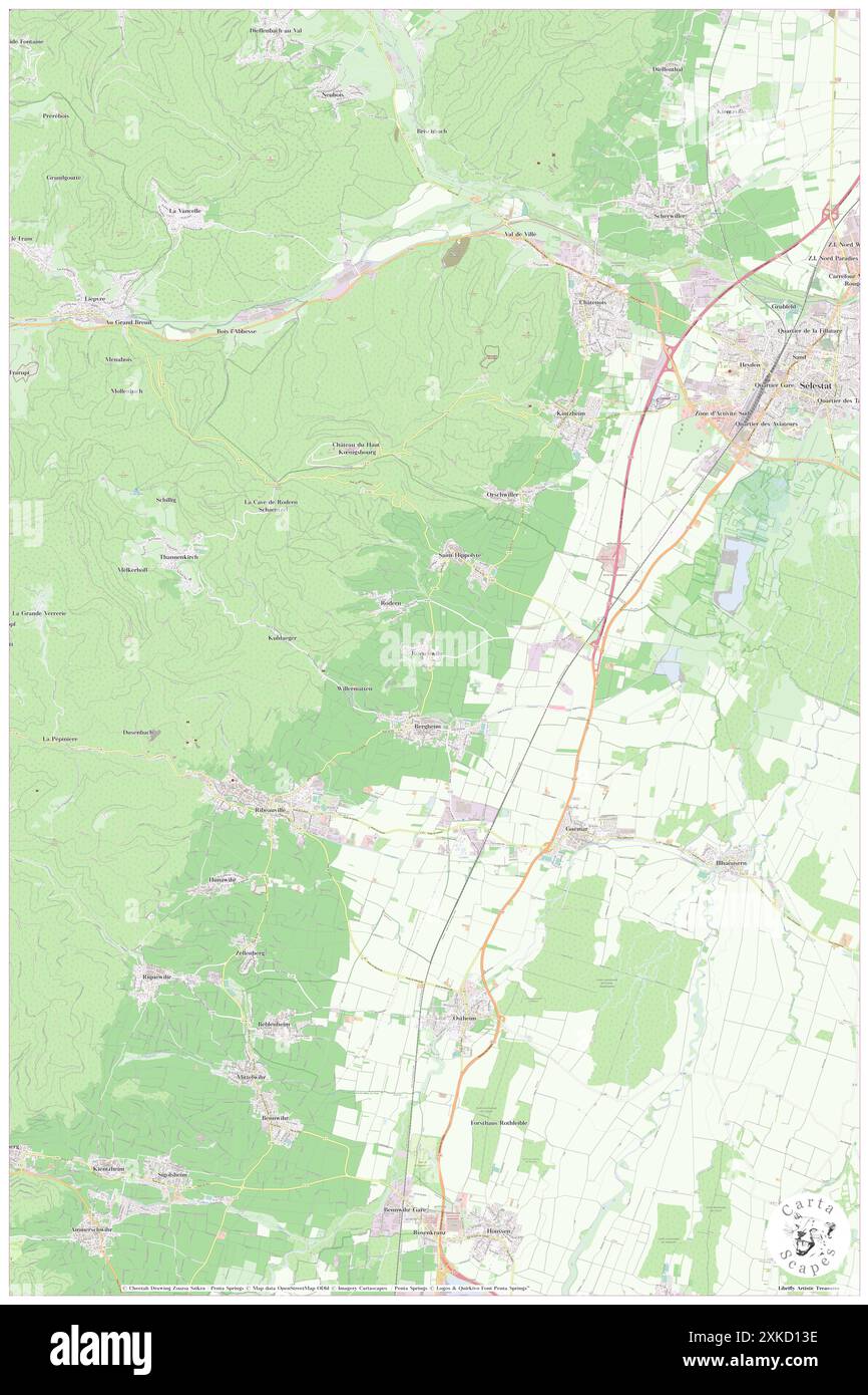 Bergheim, Haut-Rhin, FR, Frankreich, Grand Est, n 48 12' 19'', N 7 21 ...
