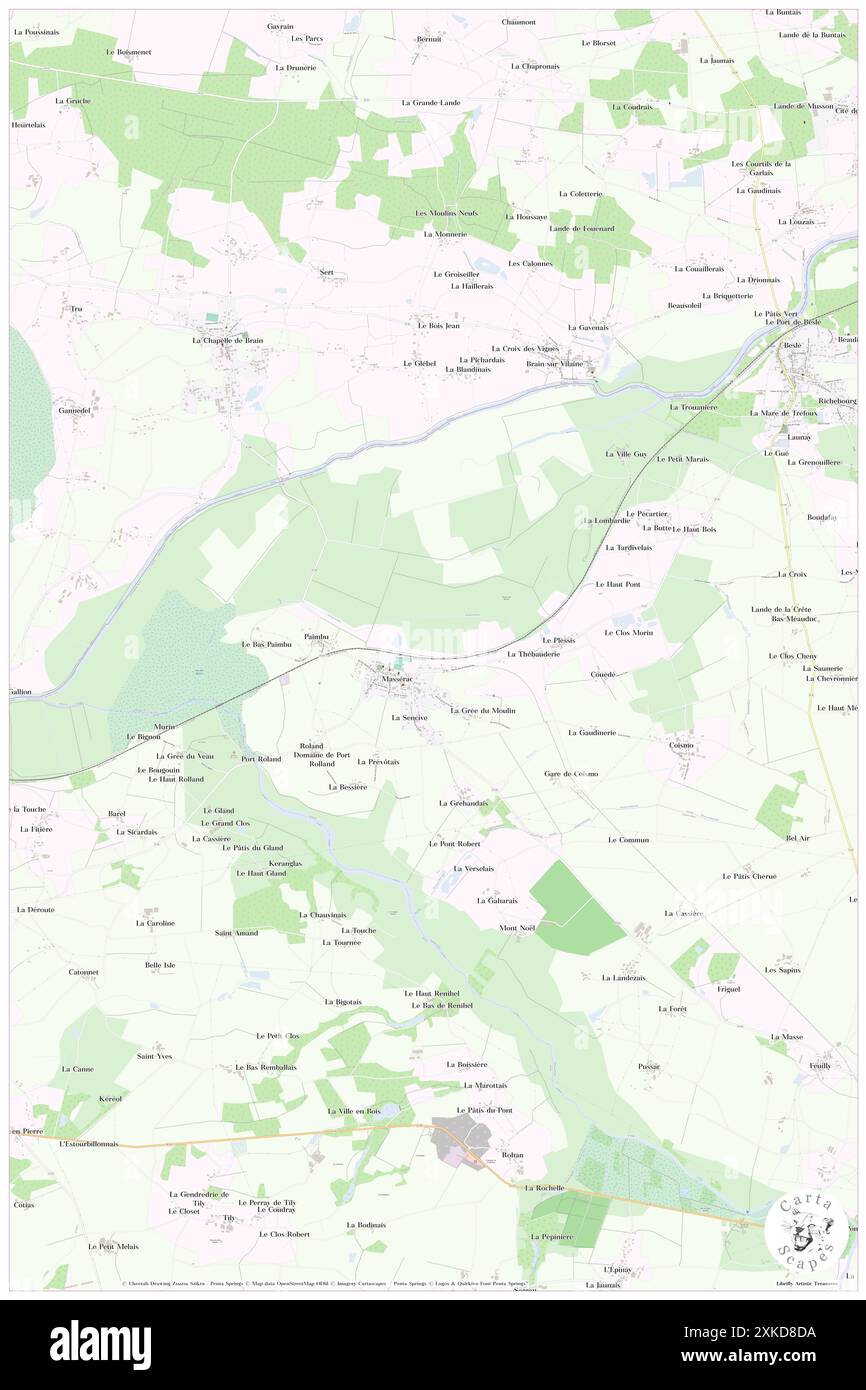 Masserac, Loire-Atlantique, FR, Frankreich, Pays de la Loire, N 47 40 ...