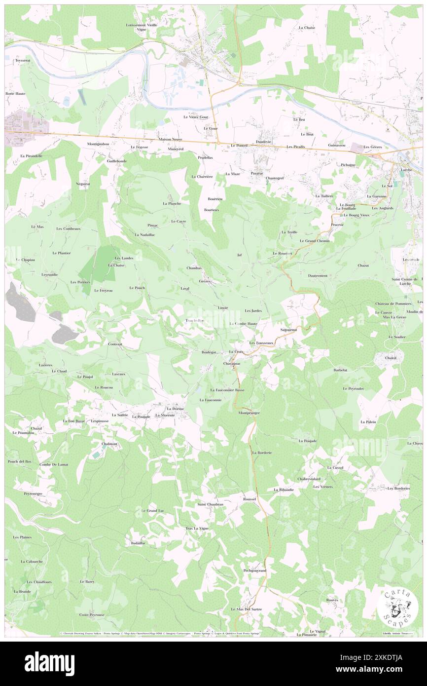 Commune des Coteaux Perigourdins, FR, Frankreich, Nouvelle-Aquitaine, N ...