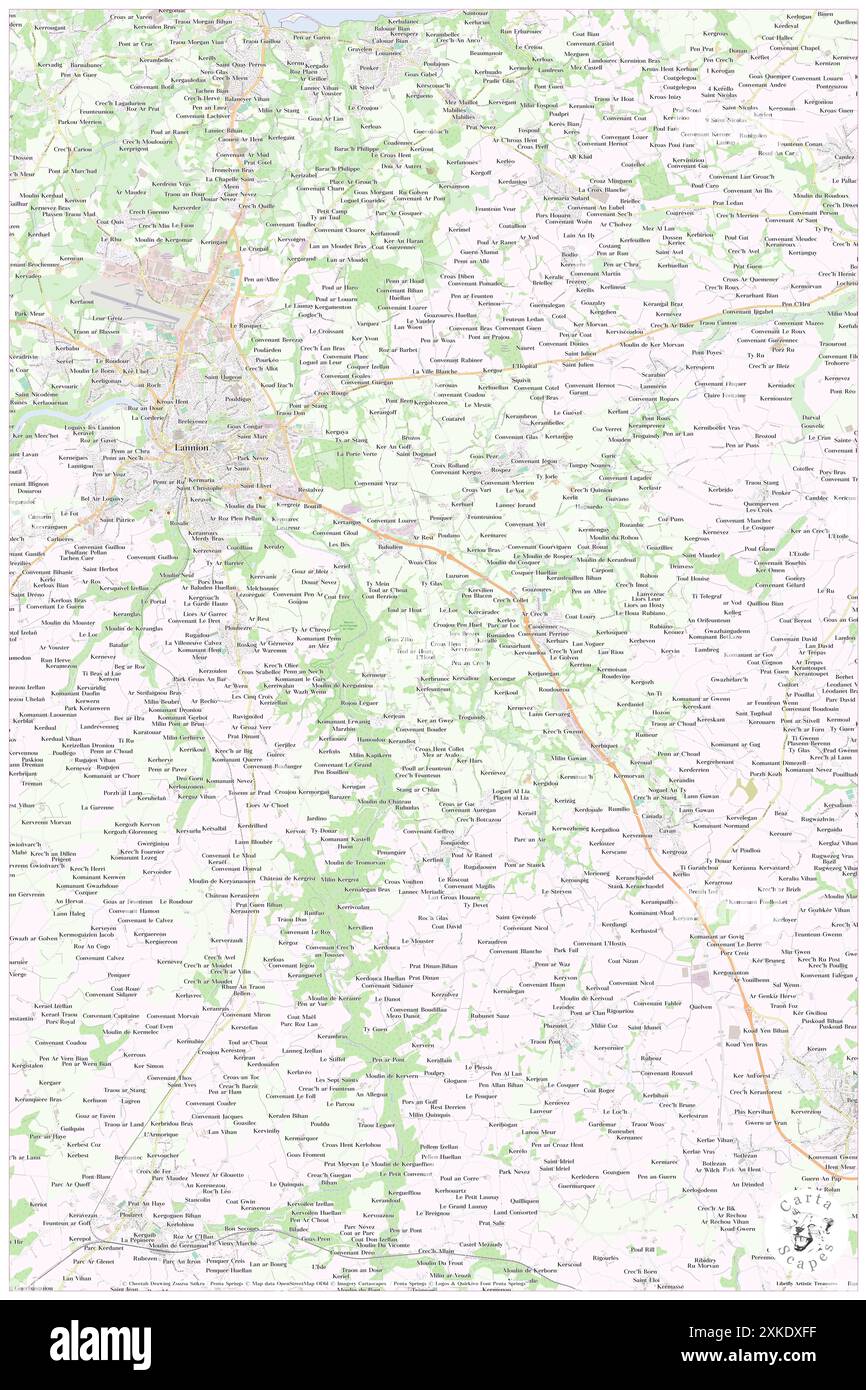 Arrondissement de Lannion, Côtes-d'Armor, FR, Frankreich, Bretagne, n ...