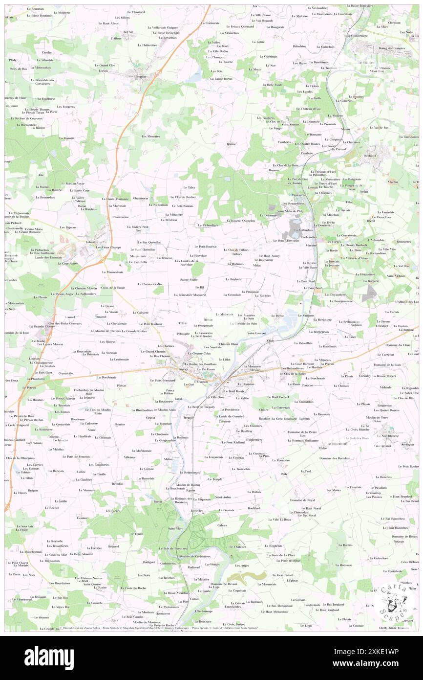 Arrondissement de Redon, Ille-et-Vilaine, FR, Frankreich, Bretagne, n ...