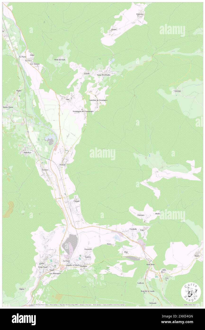 Fronsac, Upper Garonne, FR, Frankreich, Occitanie, n 42 57' 7''', N 0 ...