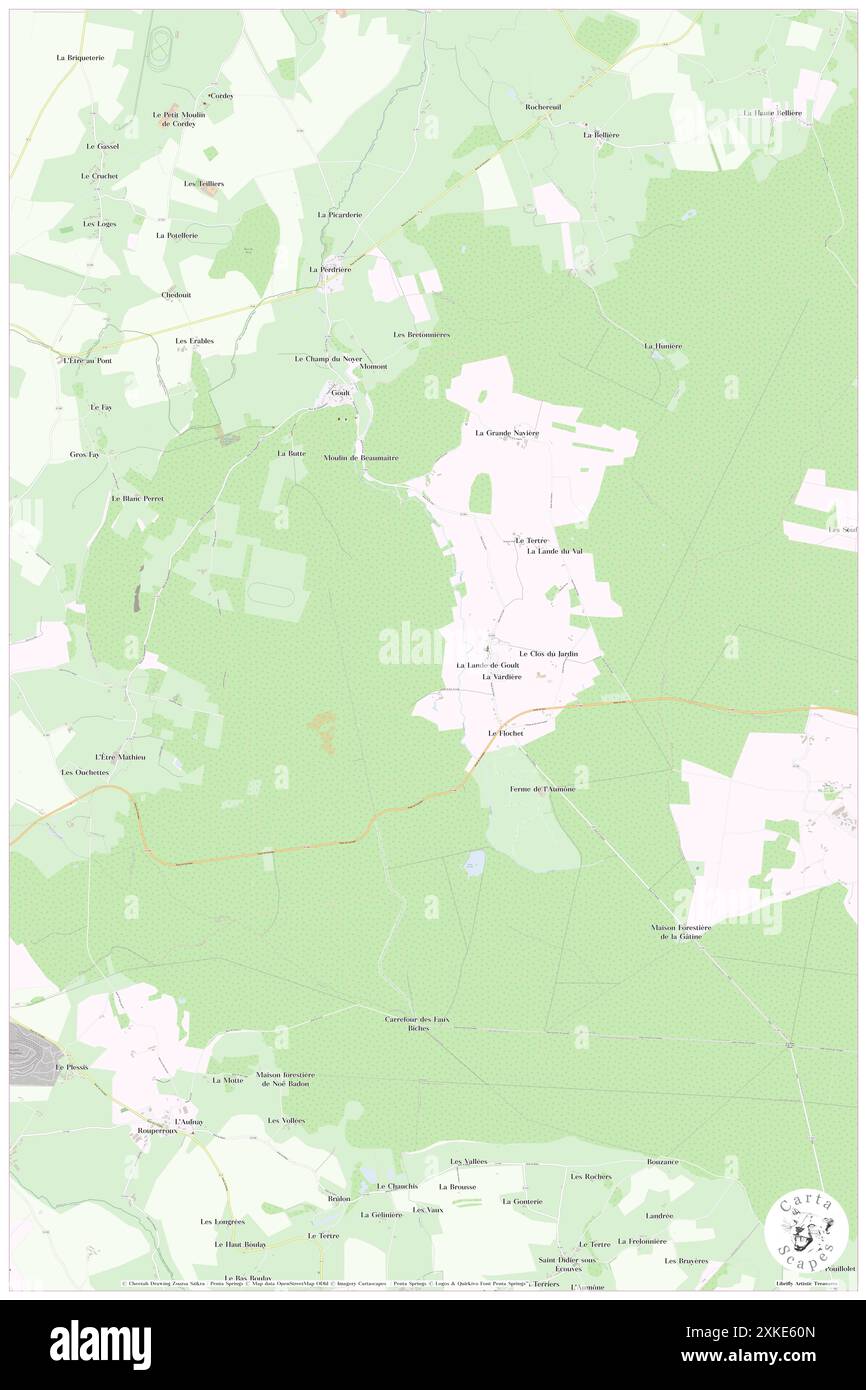 La Lande-de-Goult, Orne, FR, Frankreich, Normandie, n 48 35' 6'', S 0 2 ...
