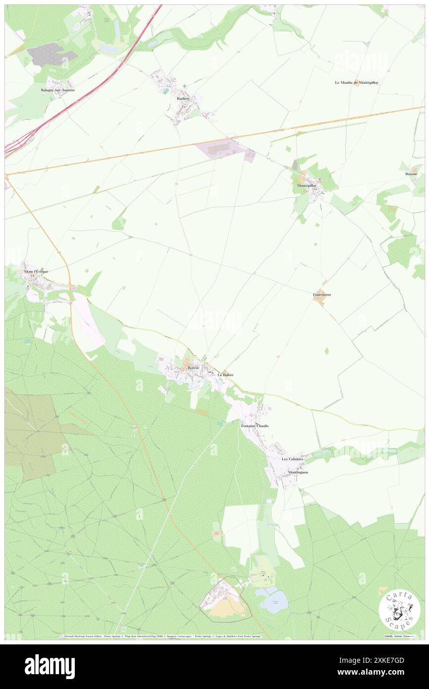 Borest, Oise, FR, Frankreich, Hauts-de-France, n 49 10' 50'', N 2 40 ...
