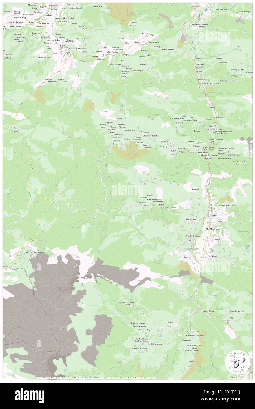 OSSE-en-Aspe, Pyrénées-Atlantiques, FR, Frankreich, Nouvelle-Aquitaine ...