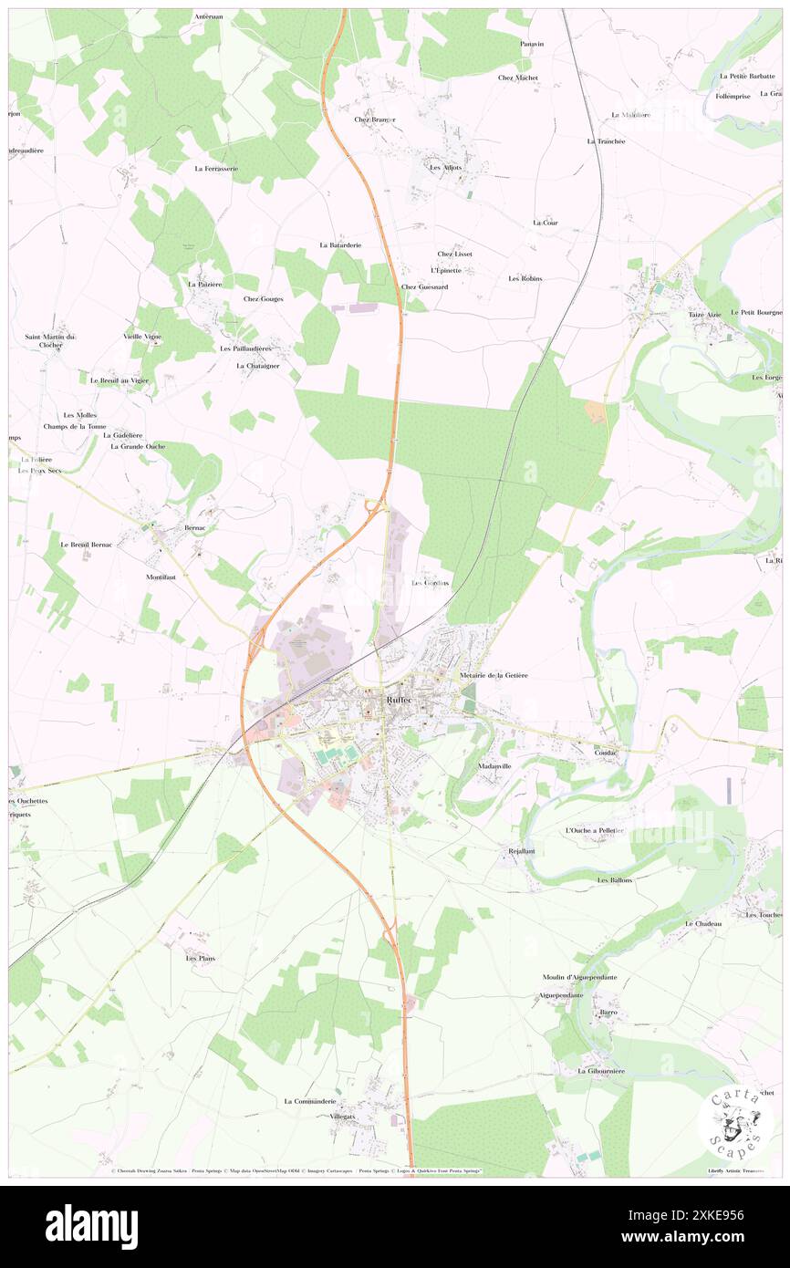 Ruffec, Indre, FR, Frankreich, Centre, n 46 37' 45'', N 1 10' 17 ...