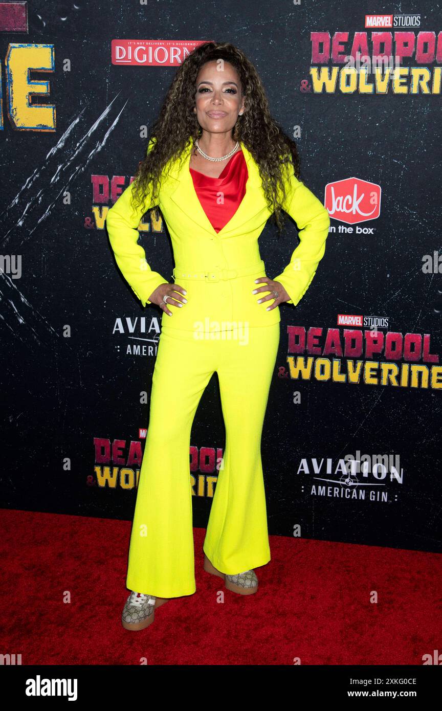Sunny Hostin bei der Weltpremiere des Kinofilms Deadpool & Wolverine im ...