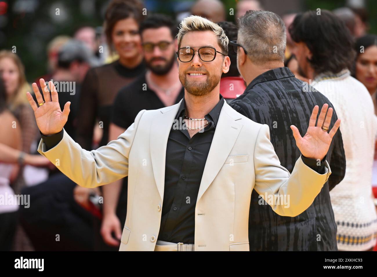 Photo by: NDZ/STAR MAX/IPx 2024 7/22/24 Lance Bass arrives at the ...